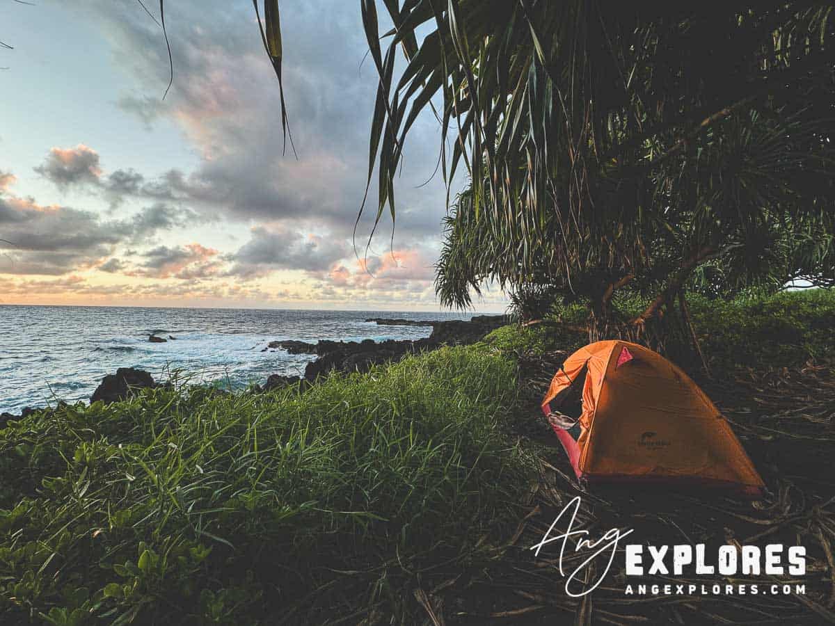 Camping By The Ocean At Kipahulu Campground - Ang Explores